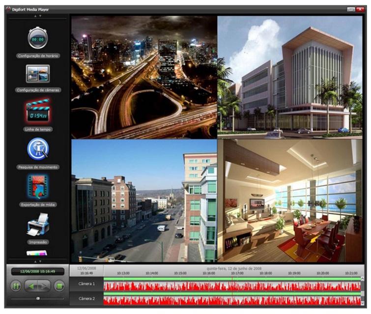 Hugbúnaður: Digifort Enterprise Base