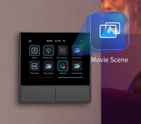 Stýrieiningar: NS Smart Panel WiFi